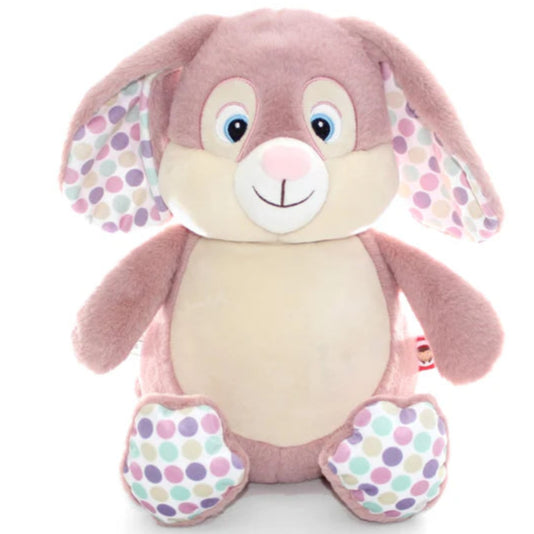Personalised Pink Bunny Cubby – Made While They're Sleeping